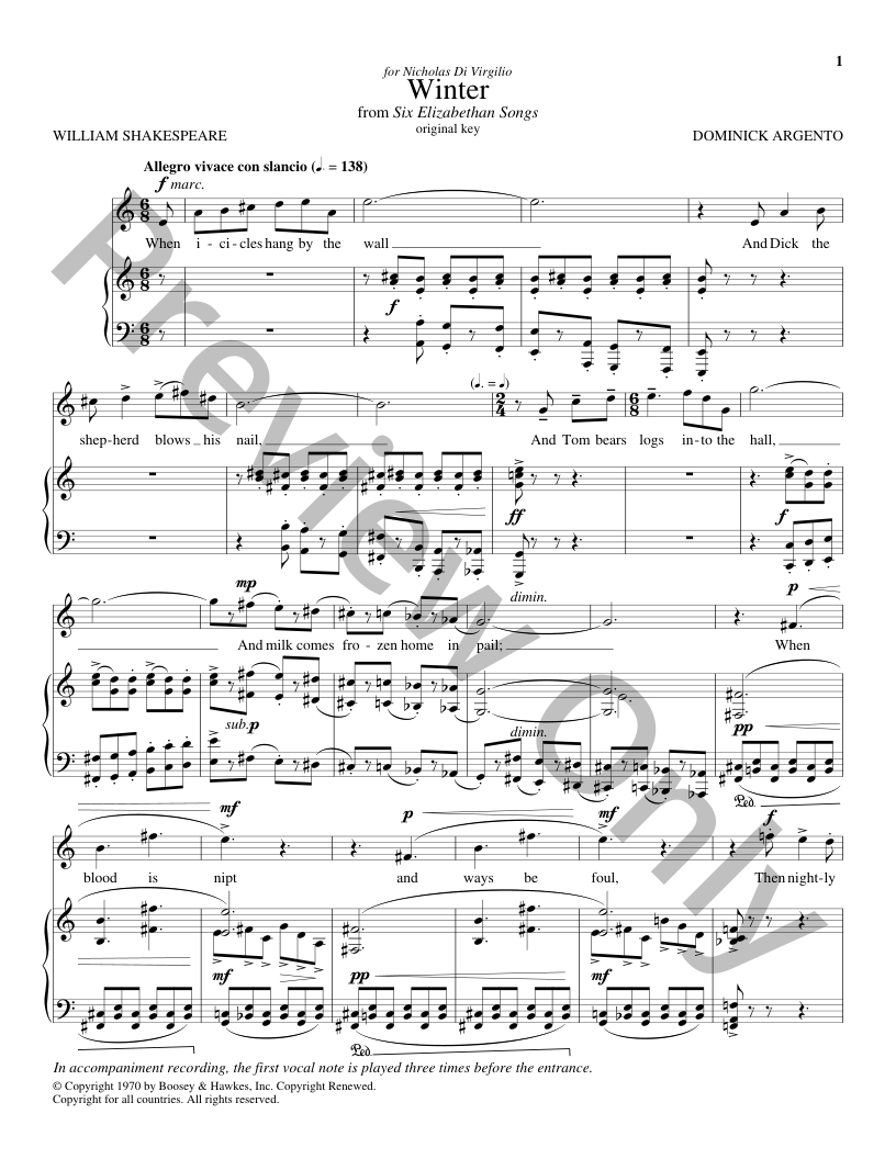 Winter | J.W. Pepper