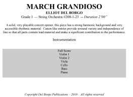 March Grandioso | J.W. Pepper