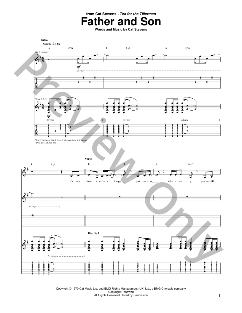 Father And Son | J.W. Pepper