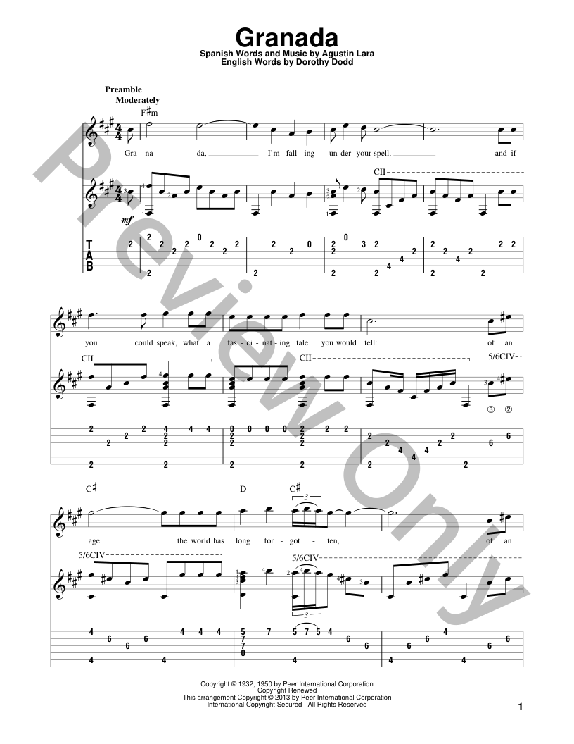 Granada | J.W. Pepper