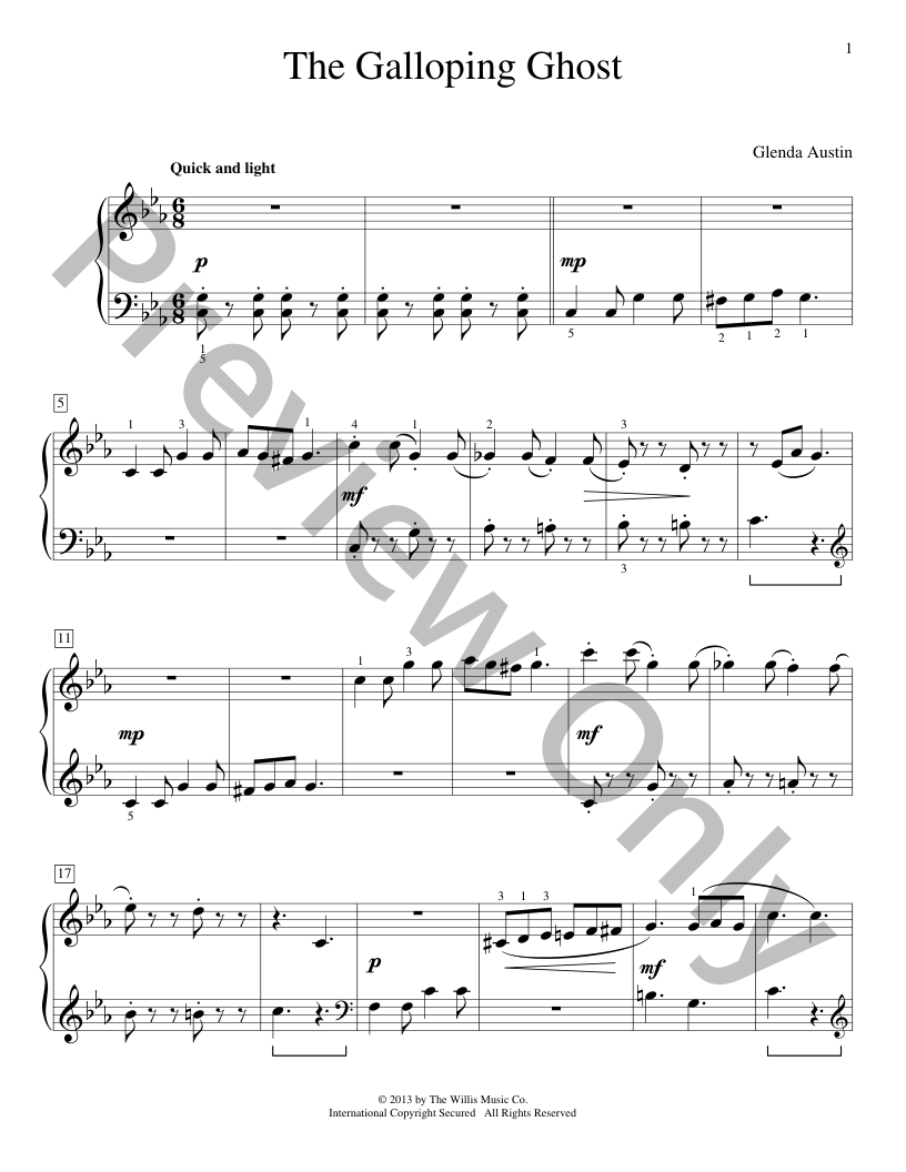 The Galloping Ghost | J.W. Pepper