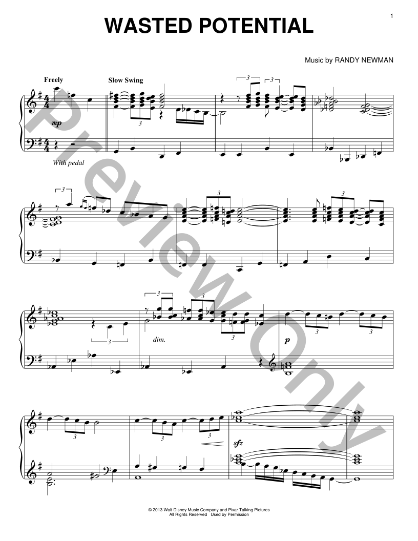 Wasted Potential | J.W. Pepper