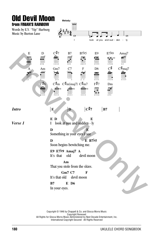 Old Devil Moon | J.W. Pepper