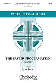 The Easter Proclamation : Exsultet Choral Sheet Music | J.W. Pepper