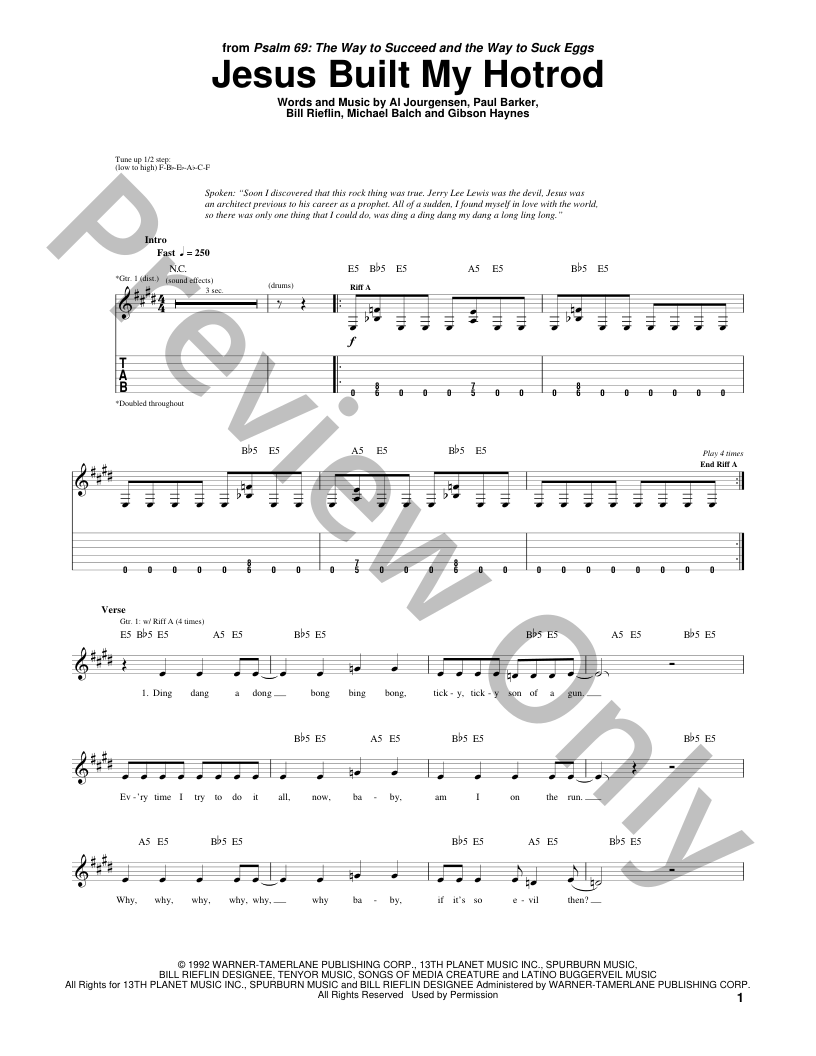 Jesus Built My Hotrod | J.W. Pepper