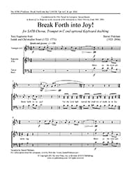 Break Forth Into Joy! | J.W. Pepper