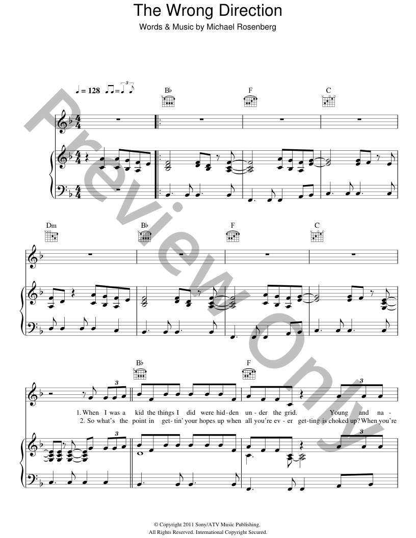 The Wrong Direction | J.W. Pepper