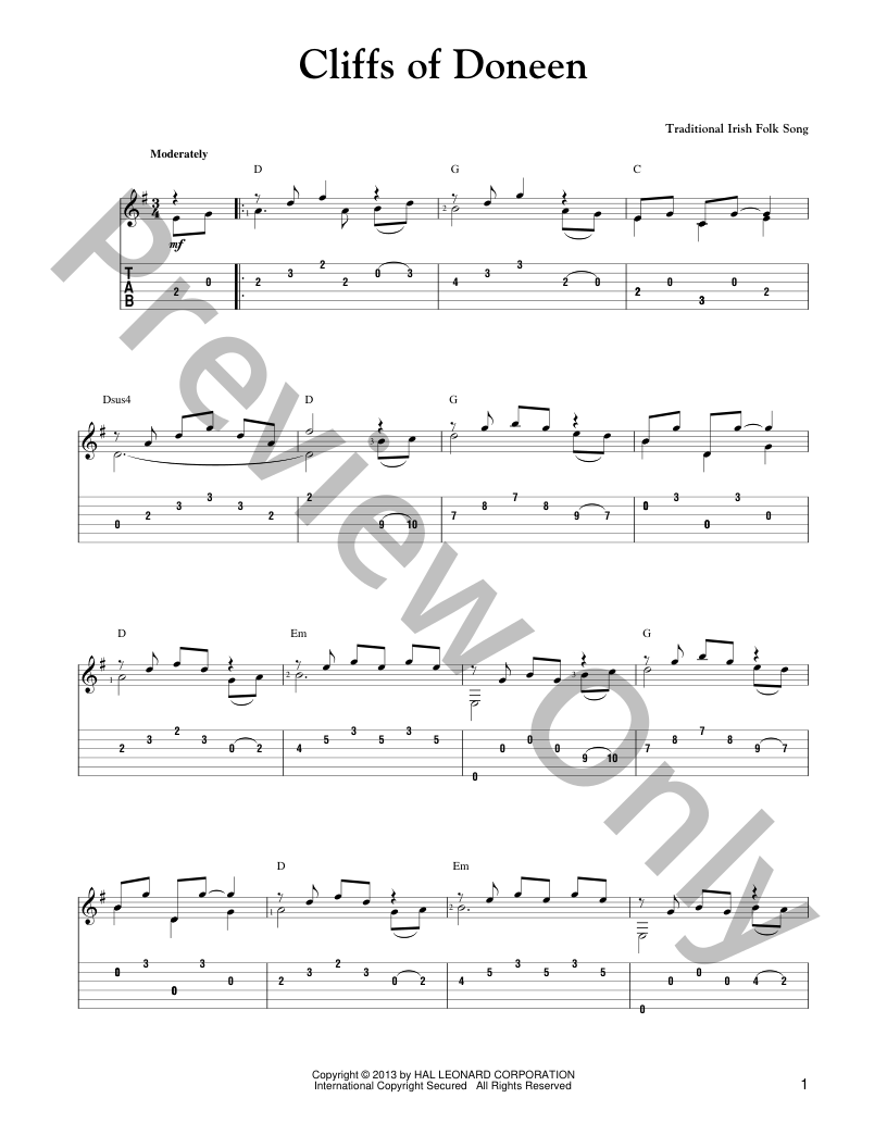 Cliffs Of Doneen | J.W. Pepper