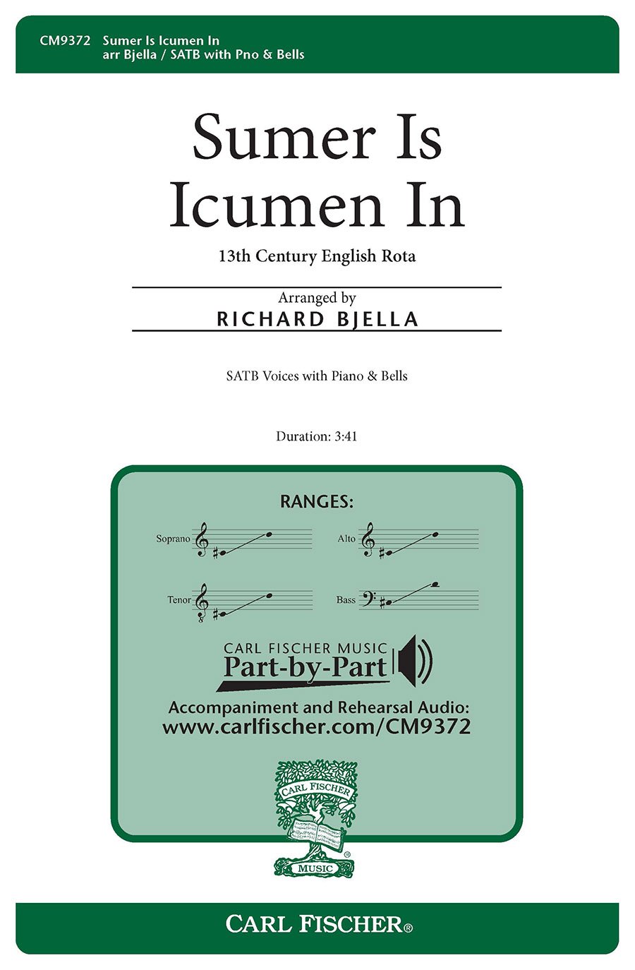 Sumer Is Icumen In Choral Sheet Music | J.W. Pepper