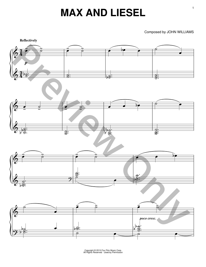 Max And Liesel | J.W. Pepper