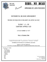 Ruby, My Dear | J.W. Pepper