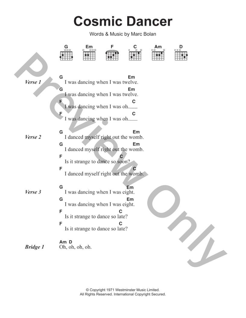 Cosmic Dancer | J.W. Pepper