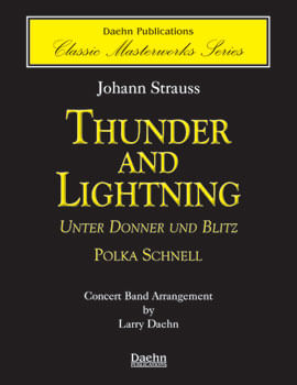 Thunder and Lightning Concert Band Sheet Music | J.W. Pepper