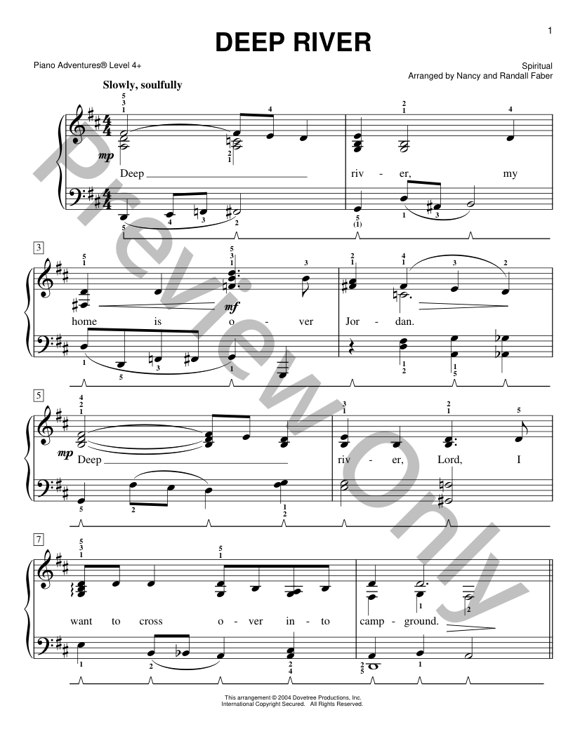 Deep River | J.W. Pepper