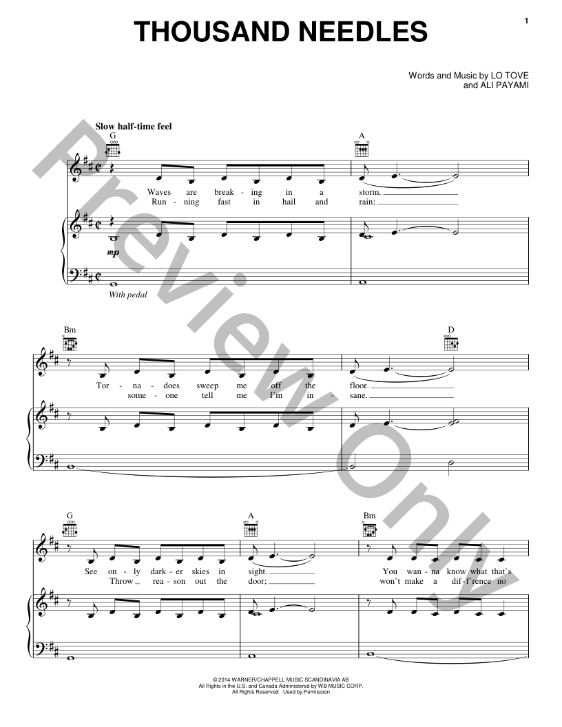 Thousand Needles | J.W. Pepper