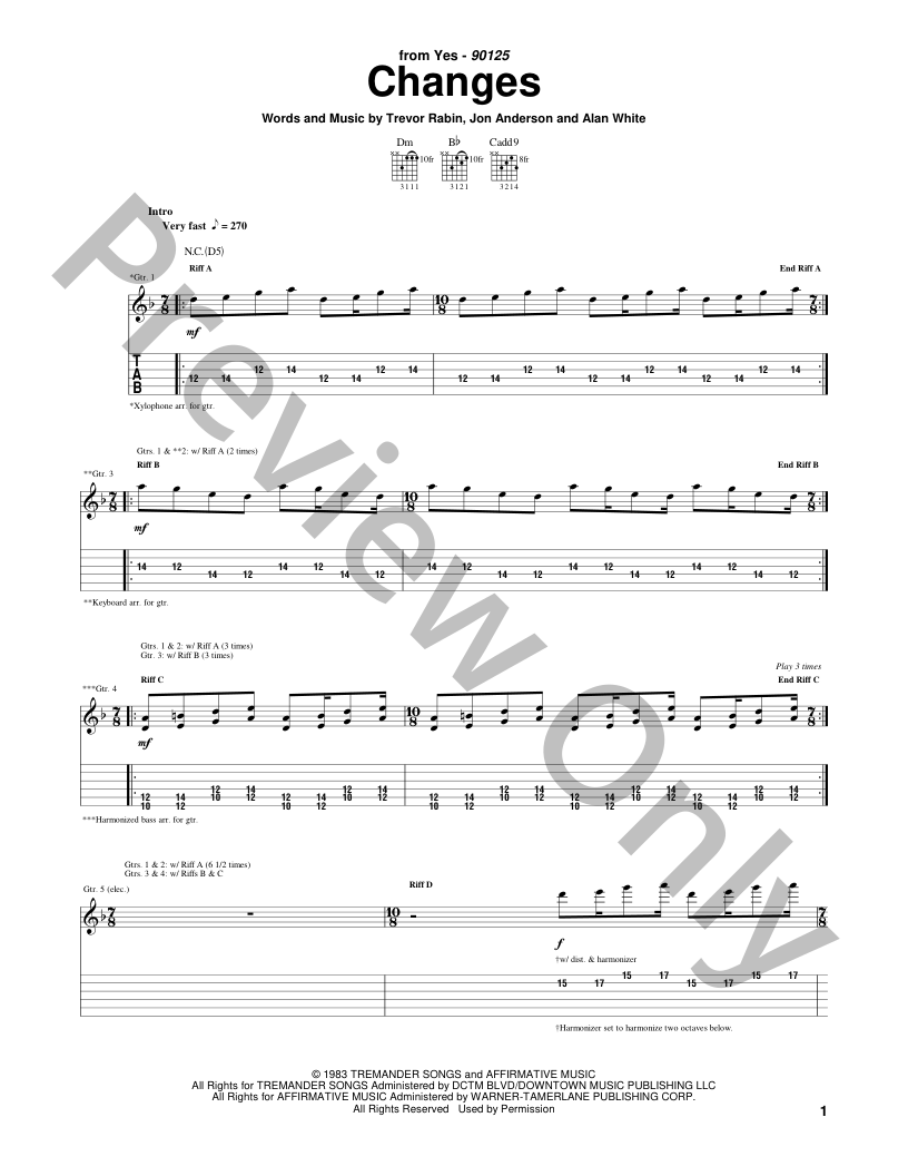 Changes | J.W. Pepper