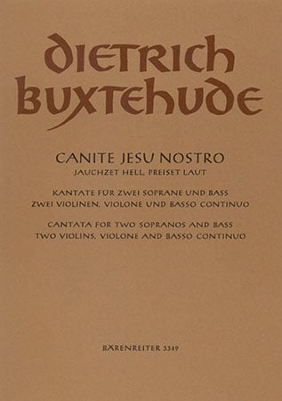 Canite Jesu nostro, BuxWV 11 | J.W. Pepper