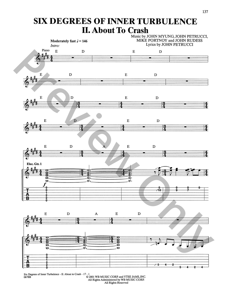 Six Degrees Of Inner Turbulence: II. About To Crash | J.W. Pepper