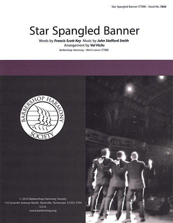 The Star Spangled Banner Choral Sheet Music | J.W. Pepper