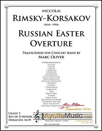 Russian Easter Overture Concert Band Sheet Music | J.W. Pepper
