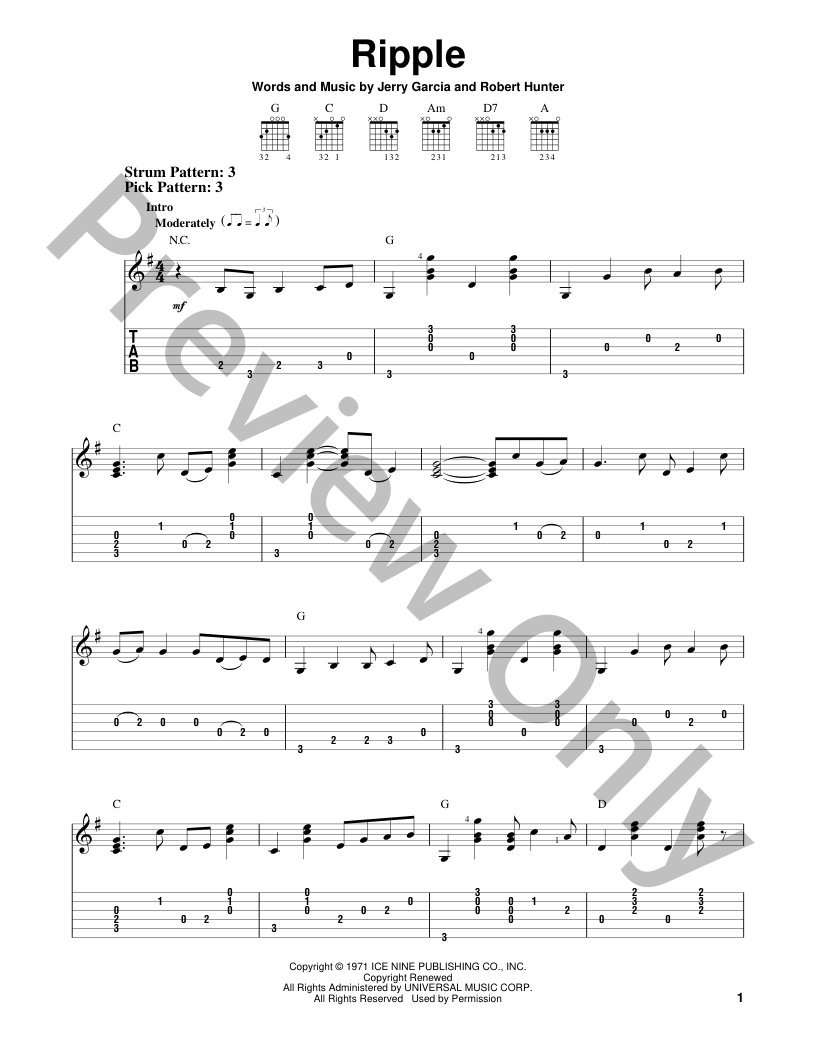 Ripple | J.W. Pepper