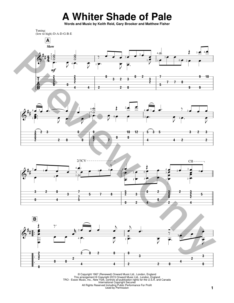 A Whiter Shade Of Pale | J.W. Pepper