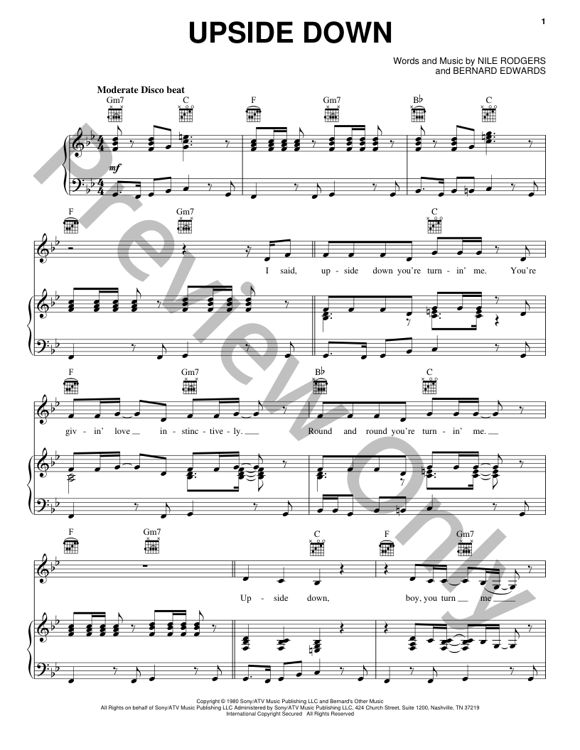 Upside Down | J.W. Pepper