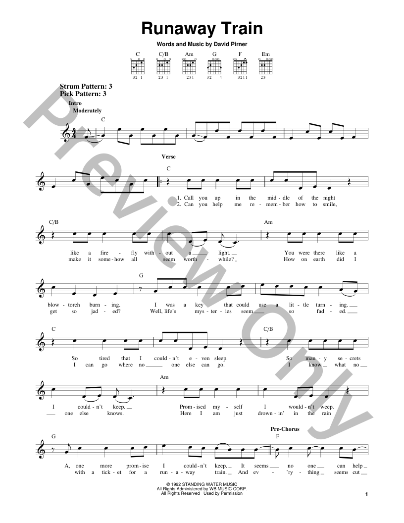 Runaway Train | J.W. Pepper