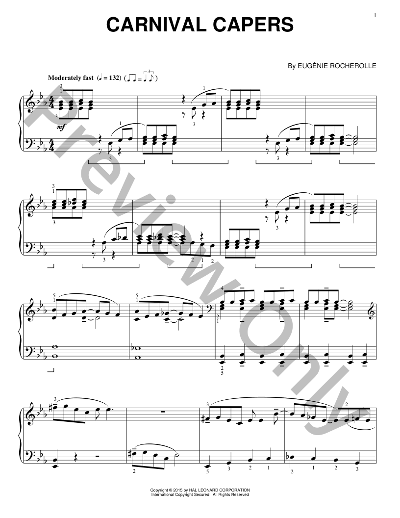 Carnival Capers | J.W. Pepper