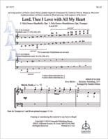 Lord, Thee I Love With All My Heart Handbell Sheet Music | J.W. Pepper