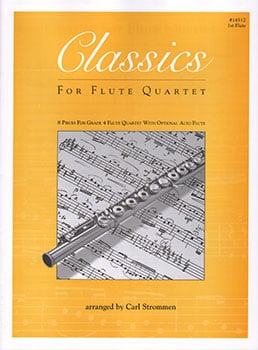 Classics for Flute Quartet Sheet Music | J.W. Pepper