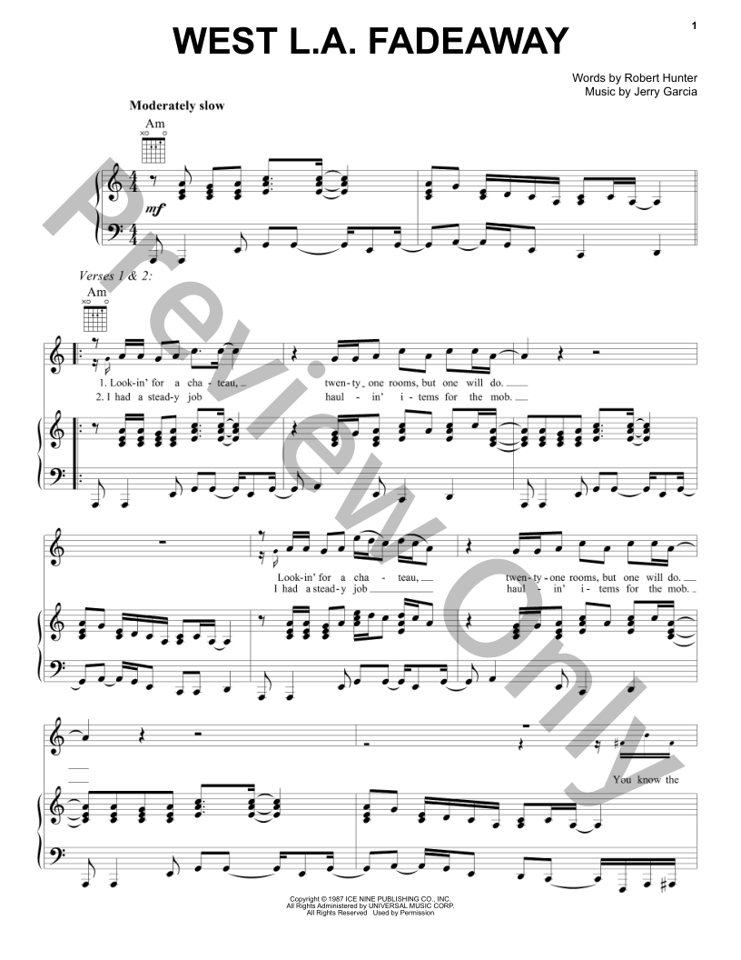 West L.A. Fadeaway | J.W. Pepper