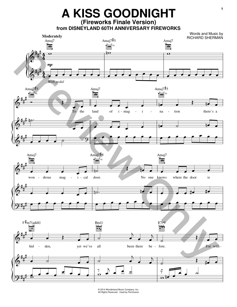 A Kiss Goodnight | J.W. Pepper