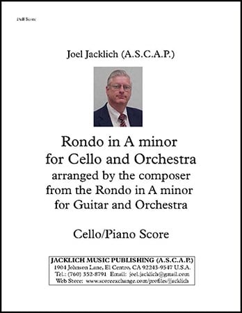 Rondo in A minor for Cello and Orchestra (Cello and Piano Version ...