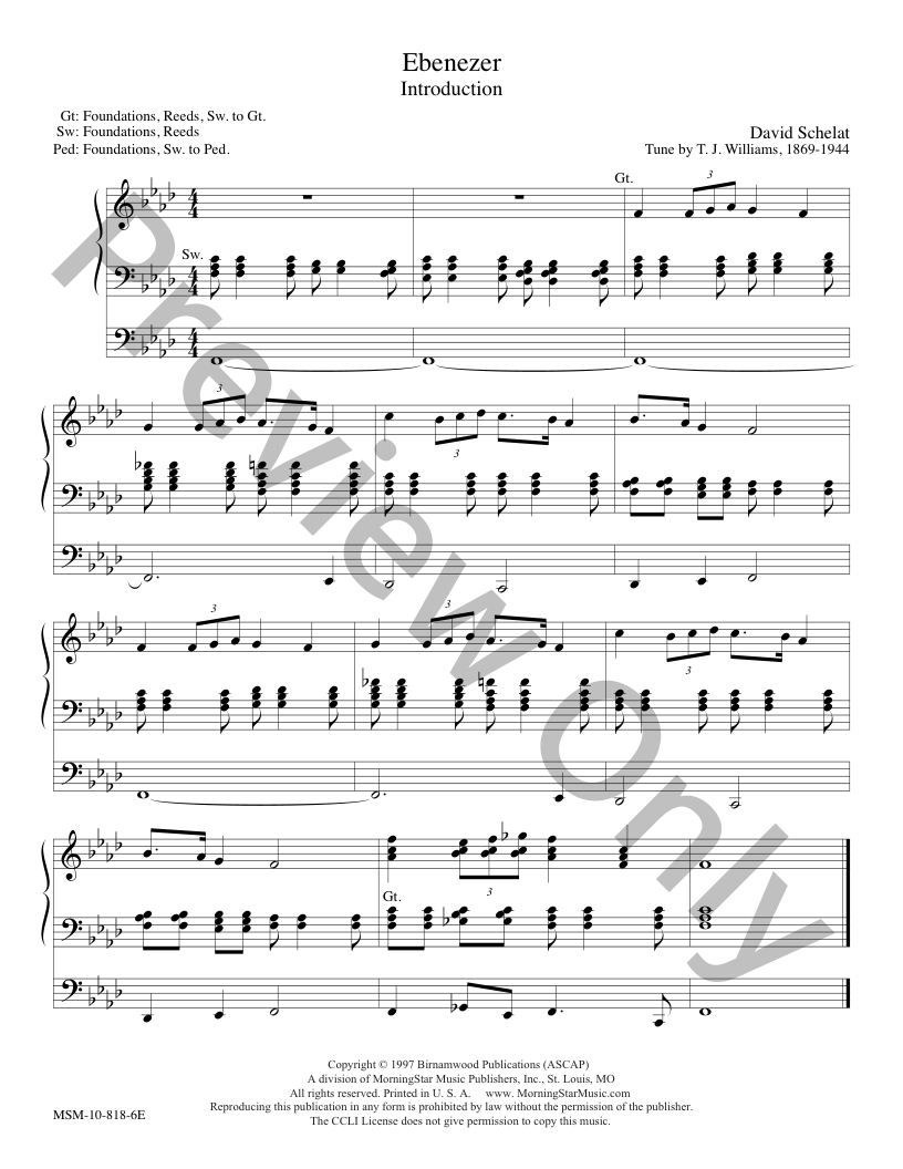 Ebenezer | J.W. Pepper