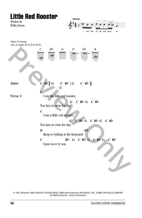 Little Red Rooster | J.W. Pepper