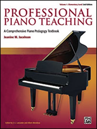 Professional Piano Teaching, Vol. 1: Elementary | J.W. Pepper