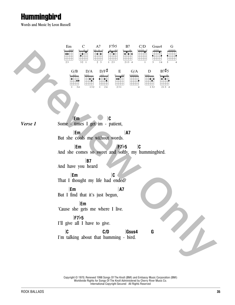 Hummingbird | J.W. Pepper