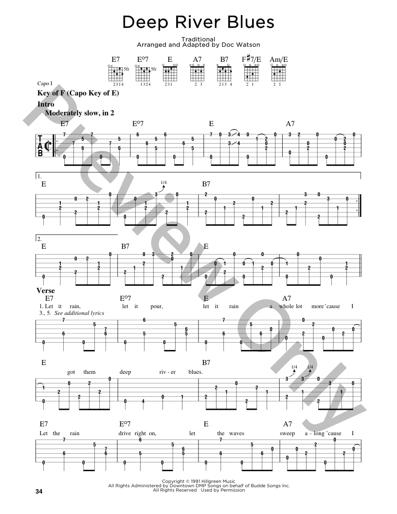 Deep River Blues | J.W. Pepper