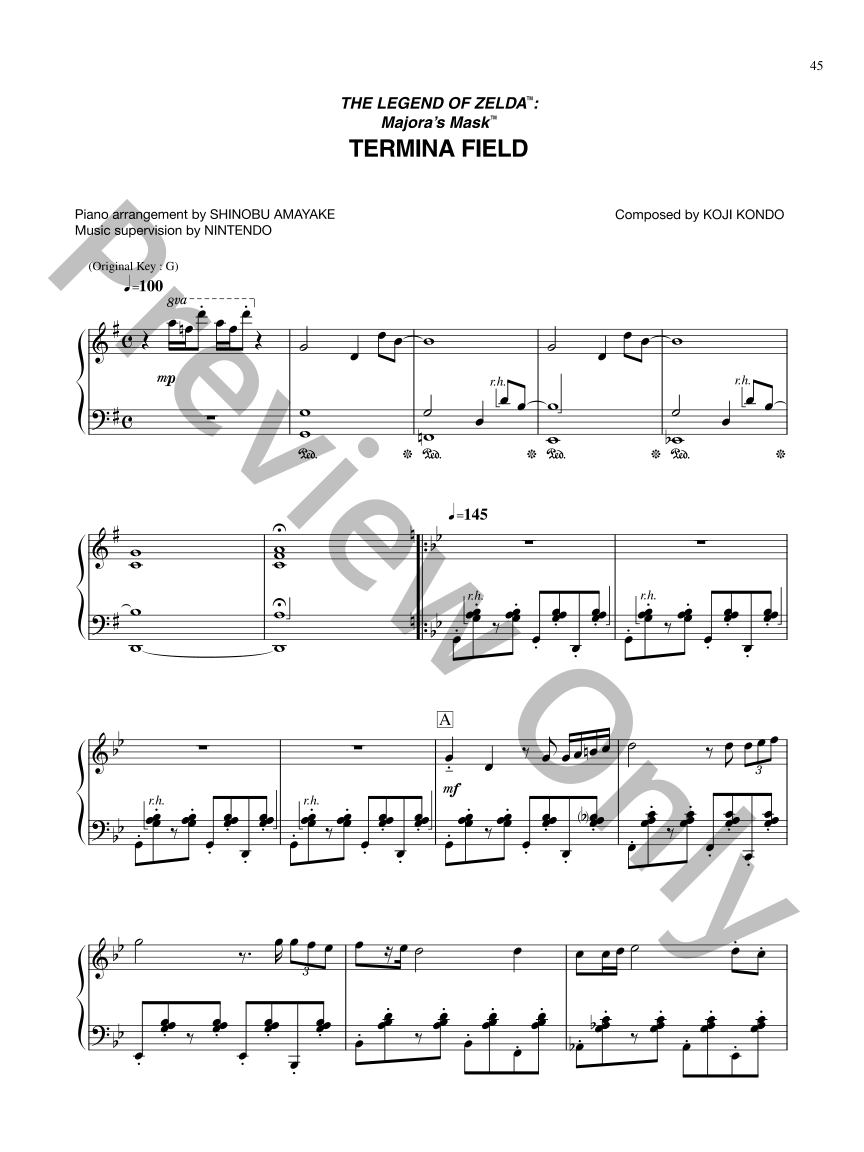 The Legend of Zelda: Majora's Mask Termina Field | J.W. Pepper