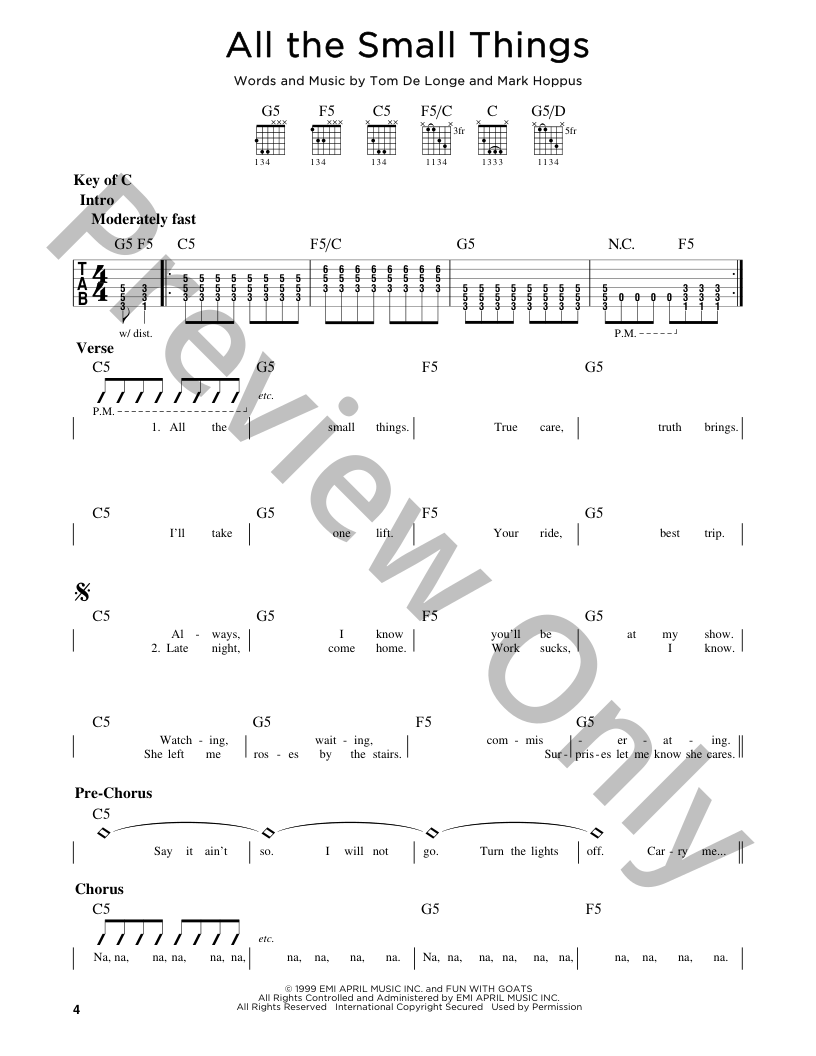 All The Small Things | J.W. Pepper