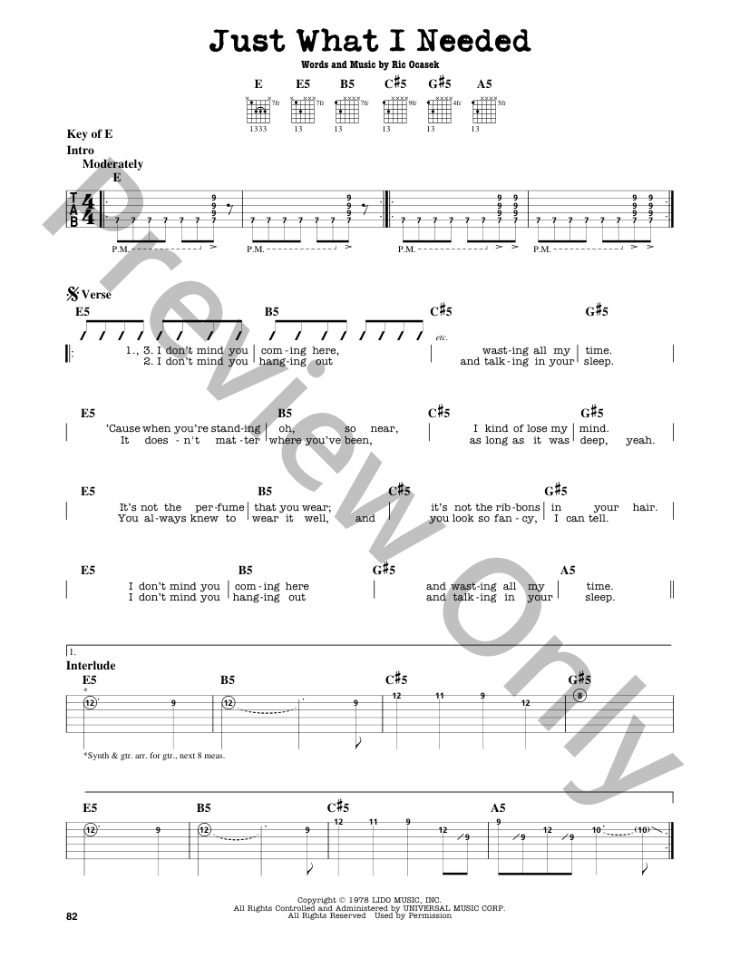 Just What I Needed | J.W. Pepper