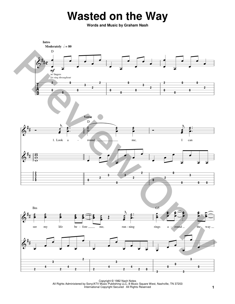 Wasted On The Way | J.W. Pepper