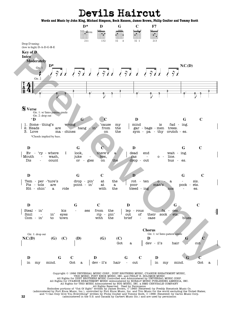 Devils Haircut | J.W. Pepper