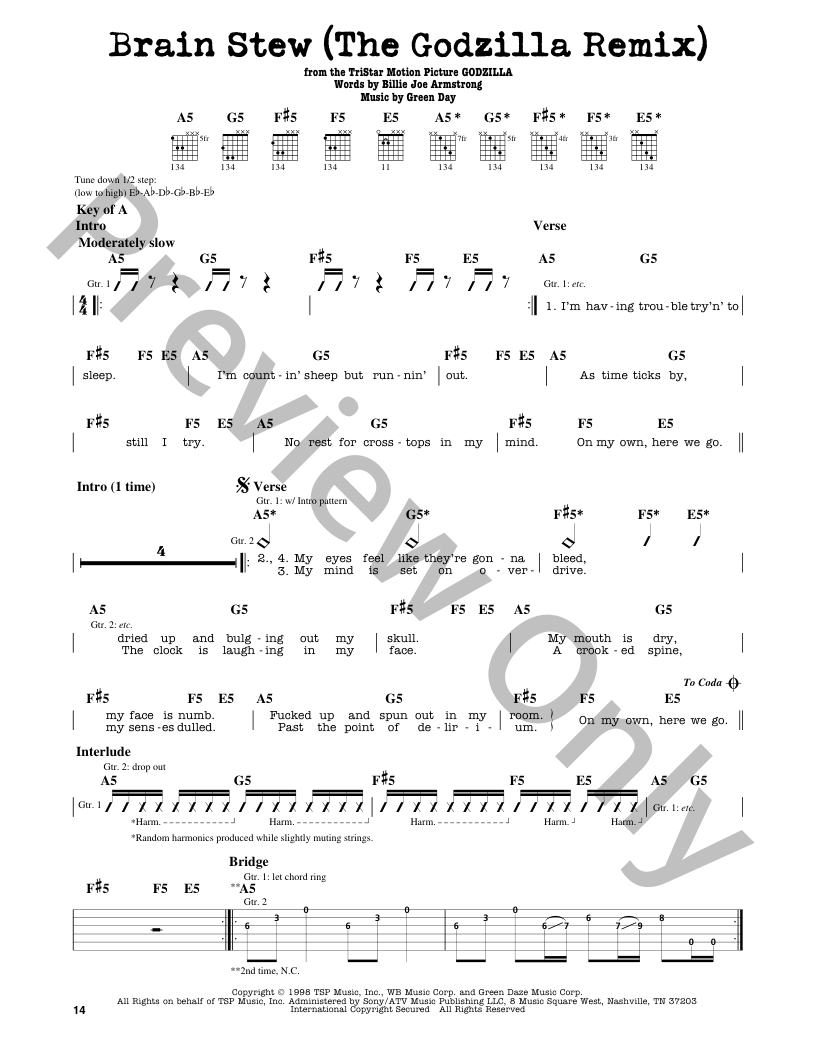 Brain Stew (The Godzilla Remix) | J.W. Pepper