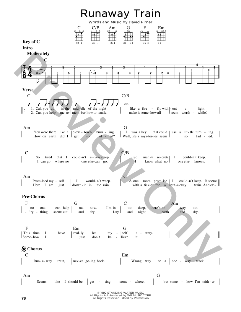 Runaway Train | J.W. Pepper