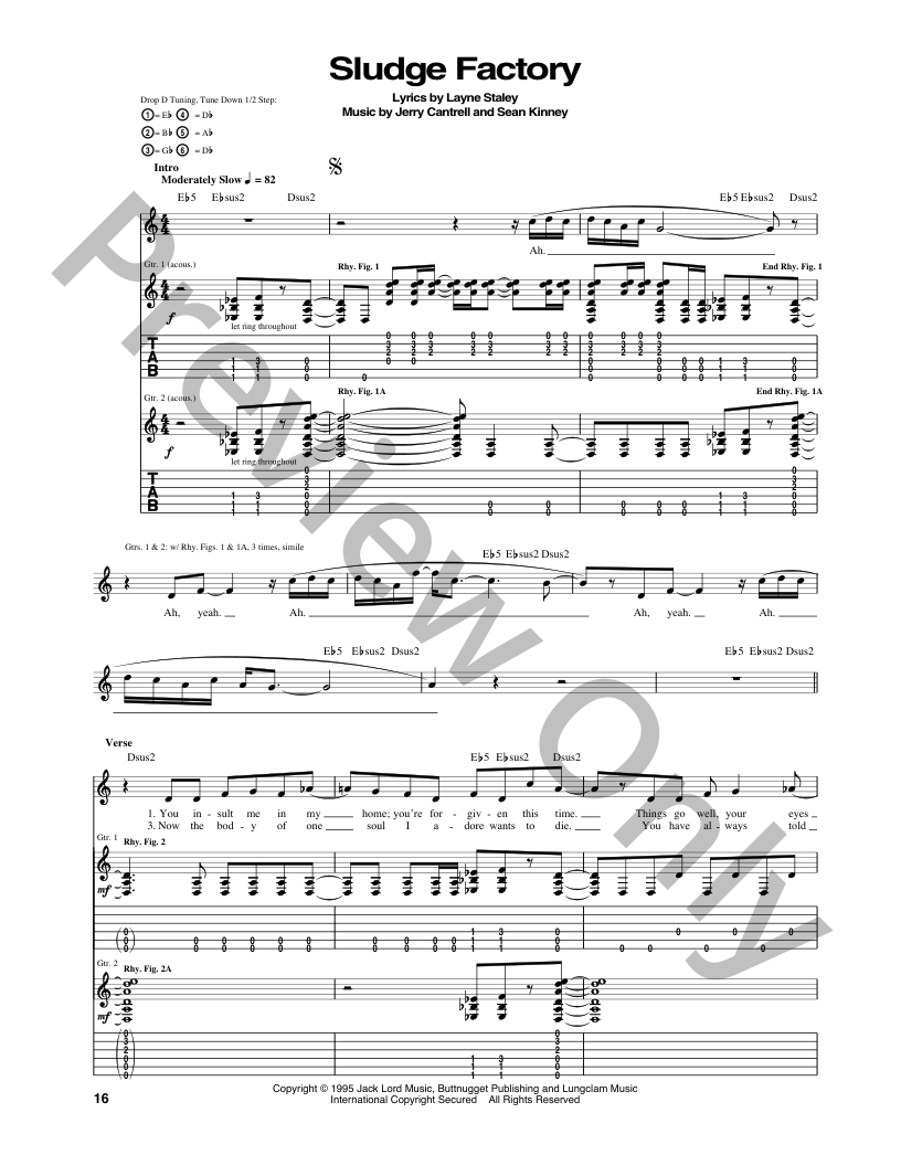 Sludge Factory | J.W. Pepper