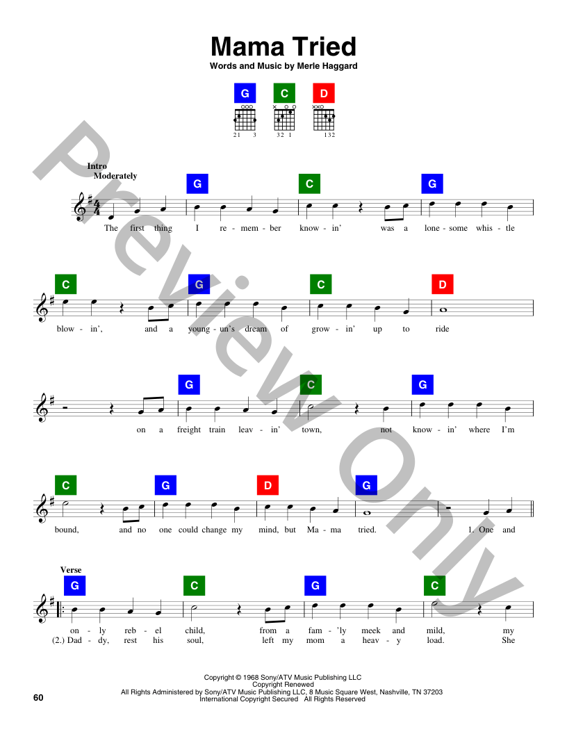 Mama Tried | J.W. Pepper