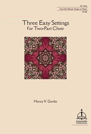 Three Easy Settings for Two-Part Choir Choral Sheet Music | J.W. Pepper