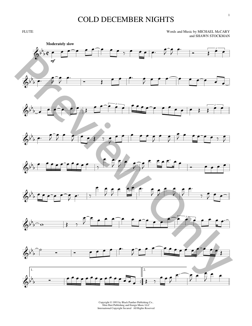 Cold December Nights | J.W. Pepper